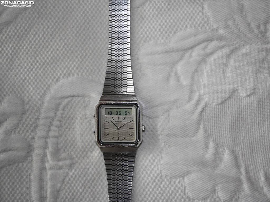 Zona Casio: Casio AT-550: el reloj táctil y ana-digi, cuando los ...