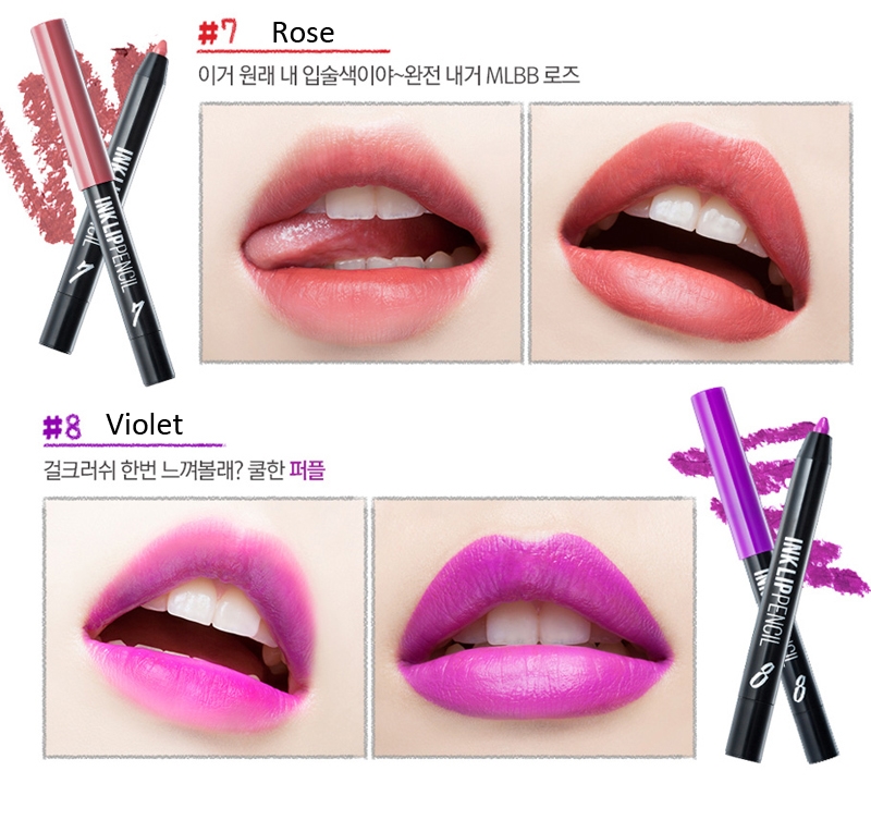 [Peripera] Fashion People's Box INK Lip Pencil | Korean Beauty Dream