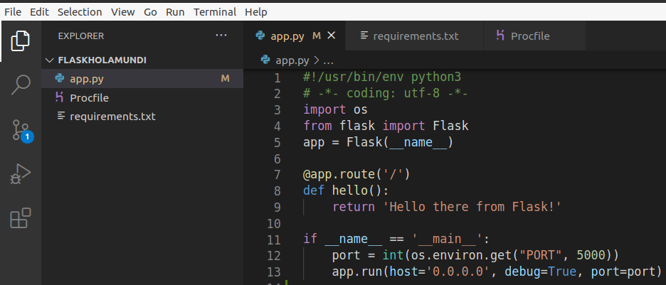 Alto Código: Flask en Heroku usando GitHub