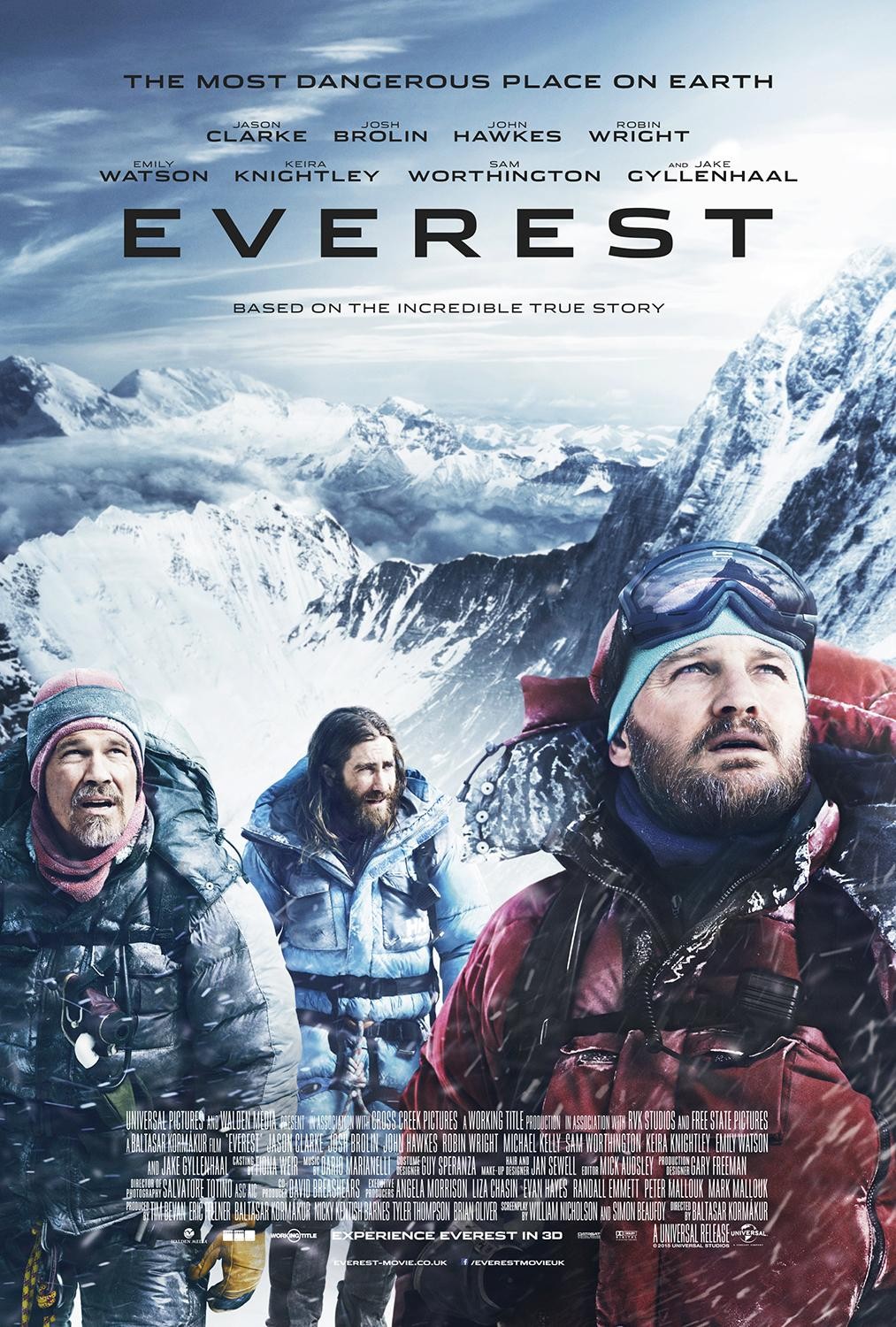 Nuevo Trailer y Poster de la película Everest - TVCinews