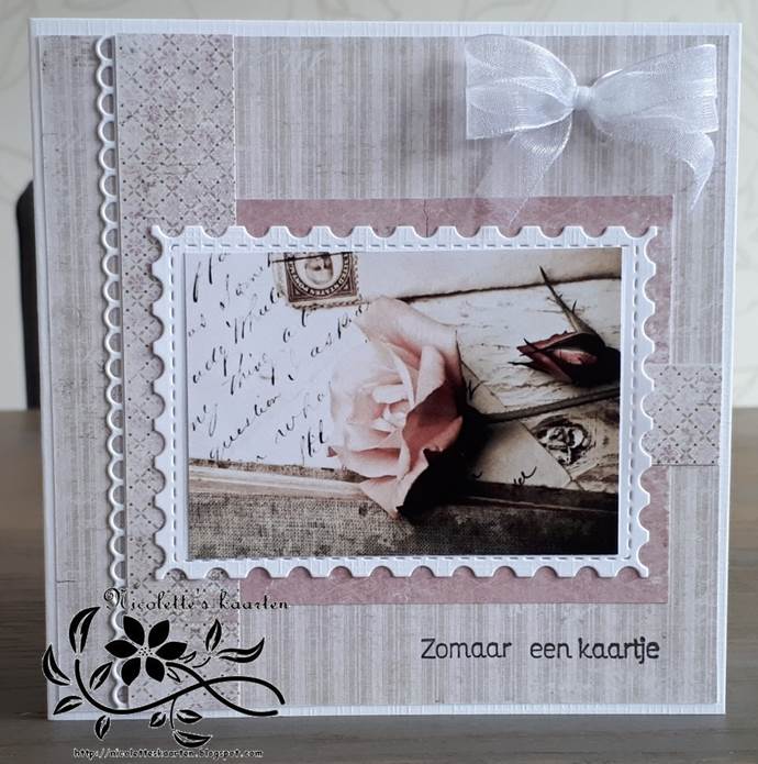 Nicolette's kaarten: Zomaar een kaartje