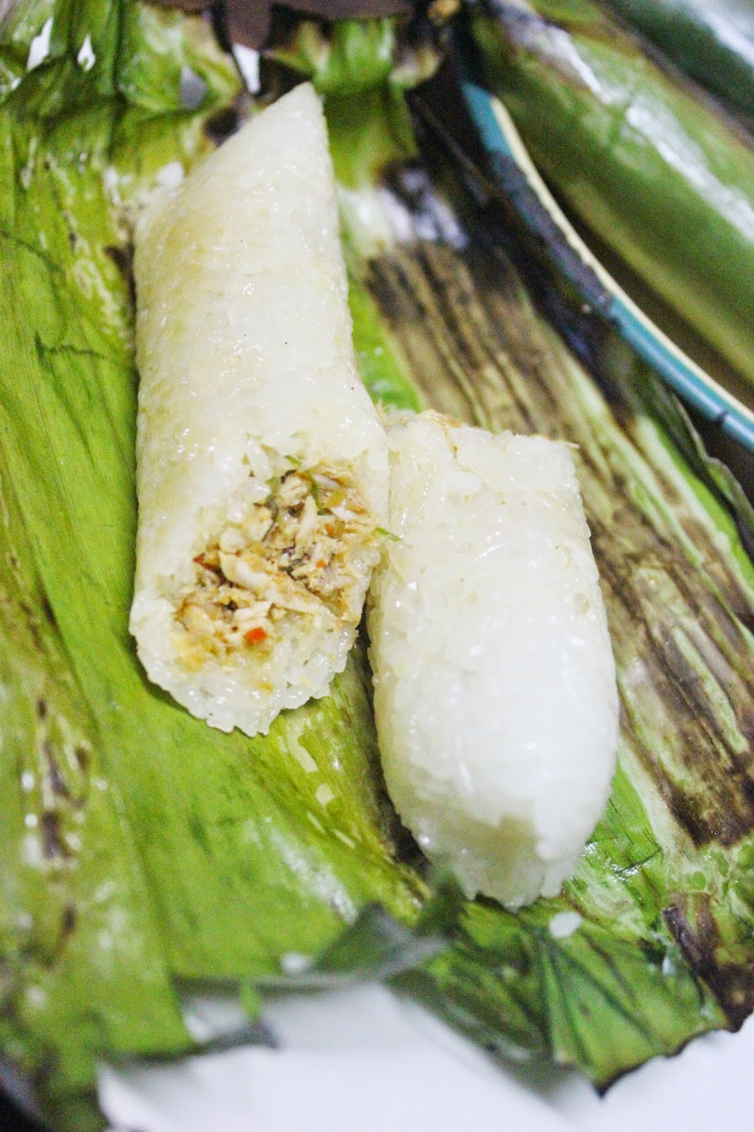 The Morning After: SPICY FLAKED TUNA RICE PACKET ( PULUT PANGGANG)