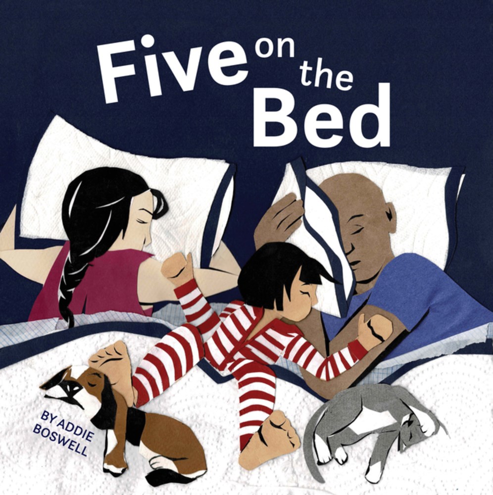 Let's Talk Picture Books: FIVE ON THE BED