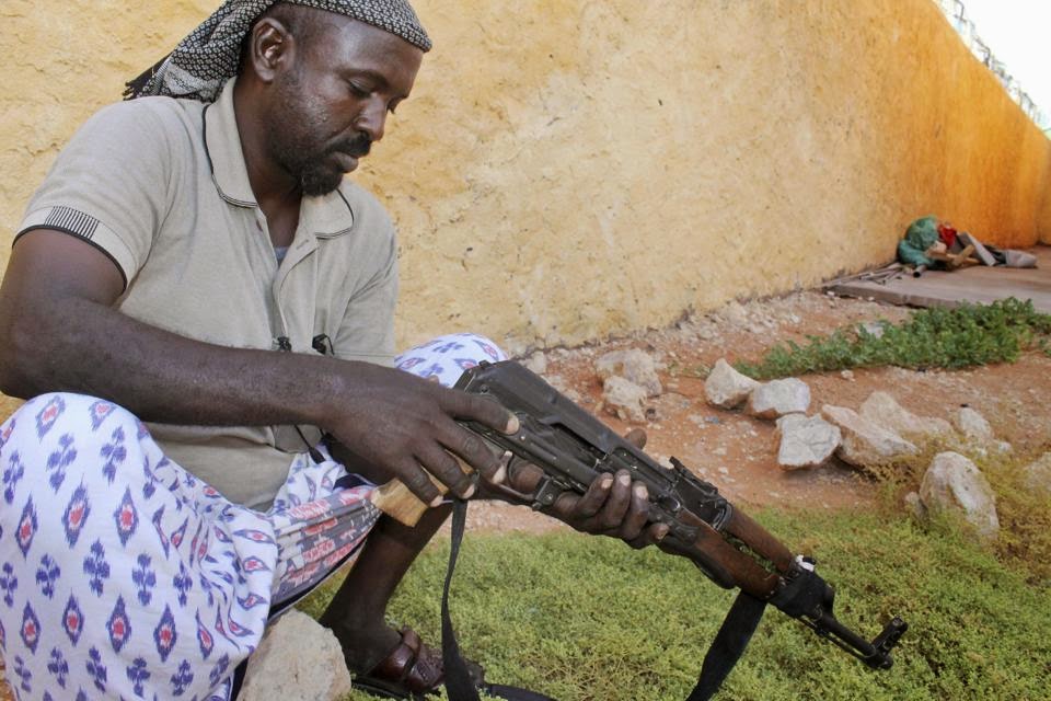 Somali Pirates Guns