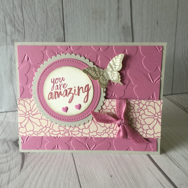 Stampin' Up! buttefly card made with Papillon Potpourri | Stamped ...