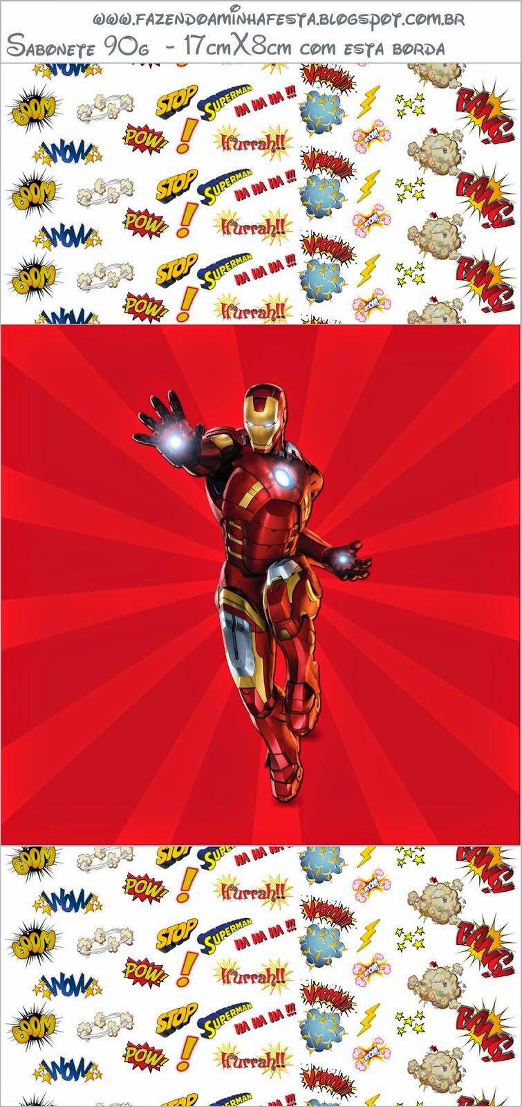 Iron Man: Free Printable Candy Bar Labels. - Oh My Fiesta! for Geeks