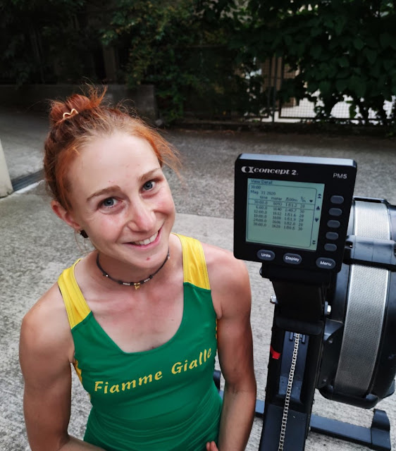 Canottaggio • Vale Rodini: altro record del mondo