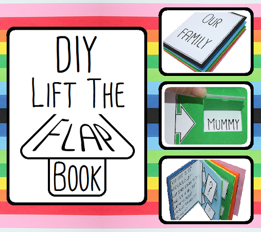 Mummy Darling Precious Petal: DIY Lift the flap kids book