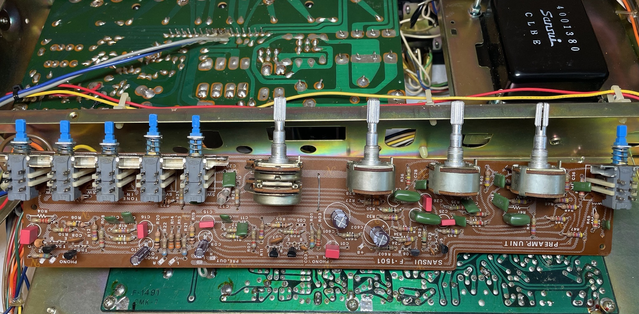 Oleg's Vintage Audio: Sansui 661 Receiver Restoration