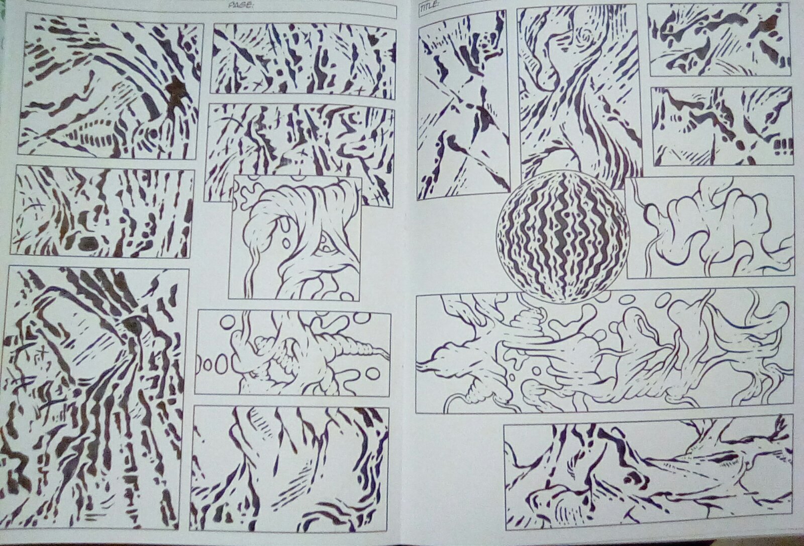 Abstract Comics: The Blog: WiP