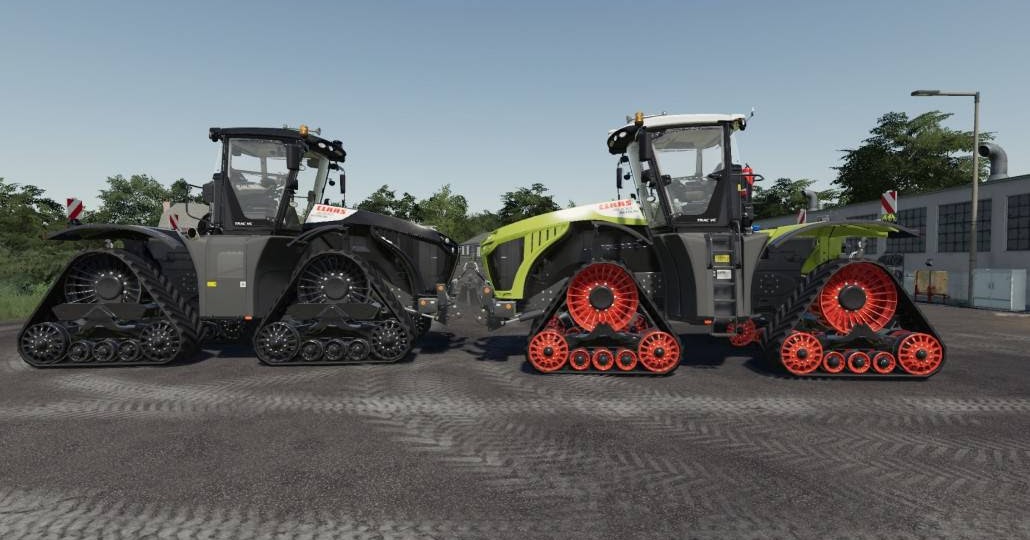 FS19 Claas Xerion 4000-5000 TeraTrac - FS 19 & 22 USA Mods Collection