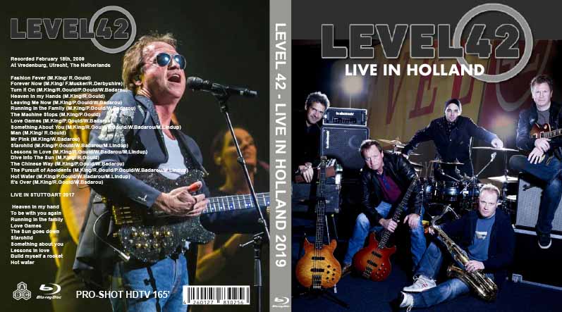 BLURAY.LIVE.CONCERT: LEVEL 42 - LIVE IN HOLLAND 2009