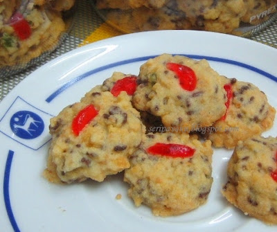 My Kuali: Red pearl cookies