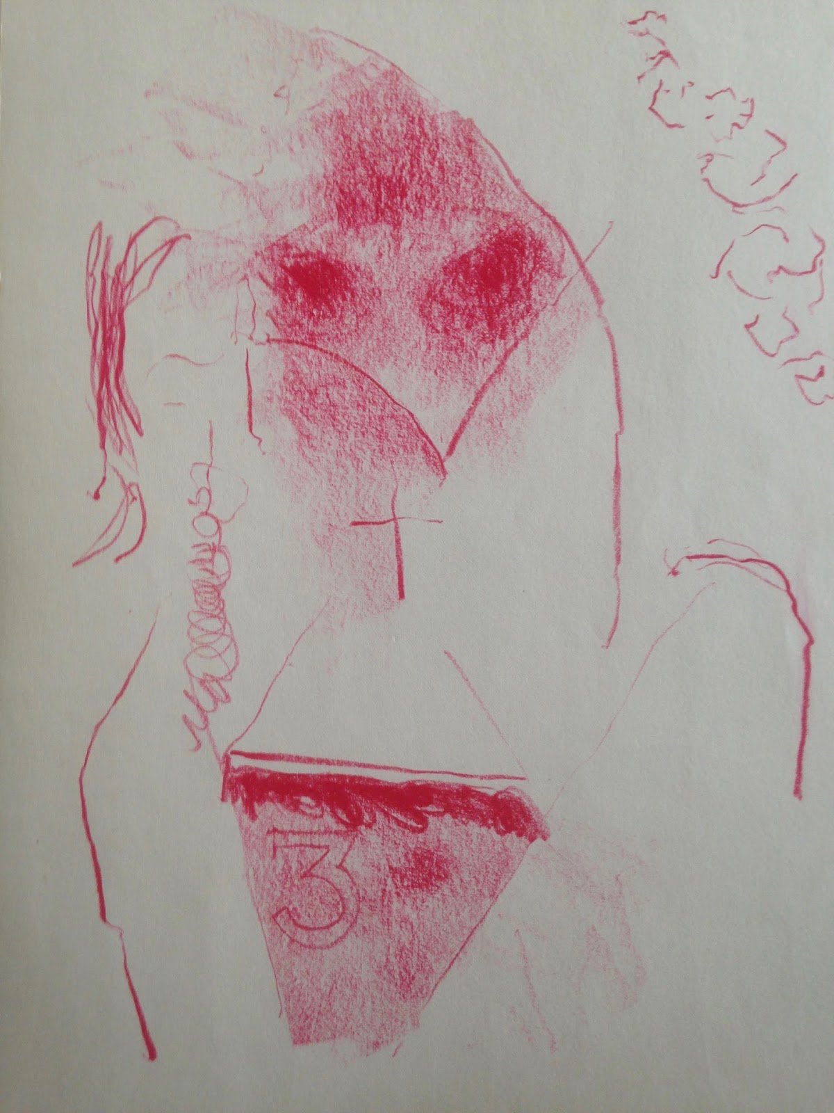 what was the middle thing?: painting and drawings