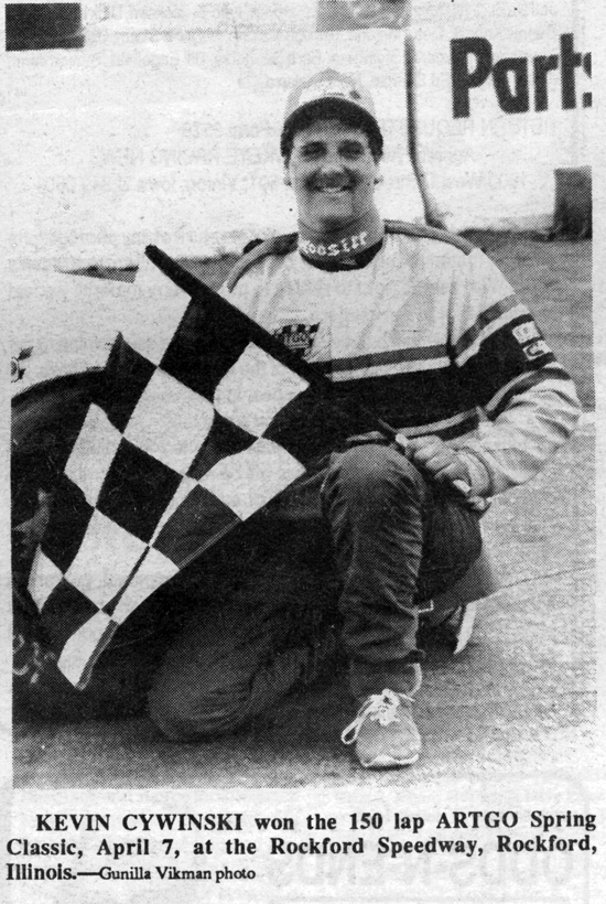 Midwest Racing Archives: 1991 – Cywinski takes Rockford ARTGO opener