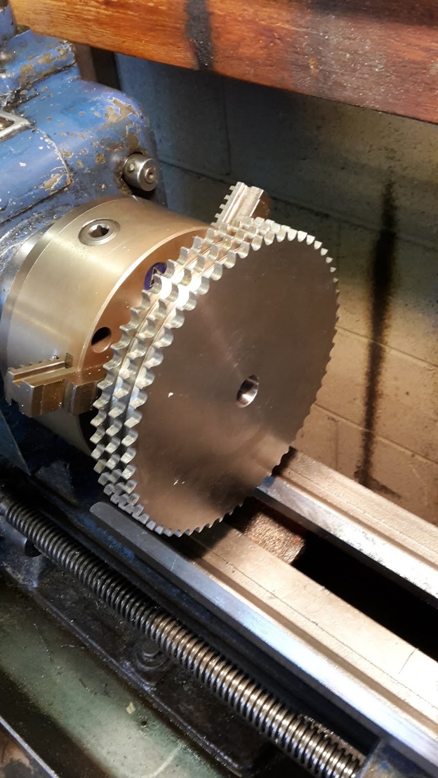 Vintage AJS: Rear Sprocket and Brake Drum