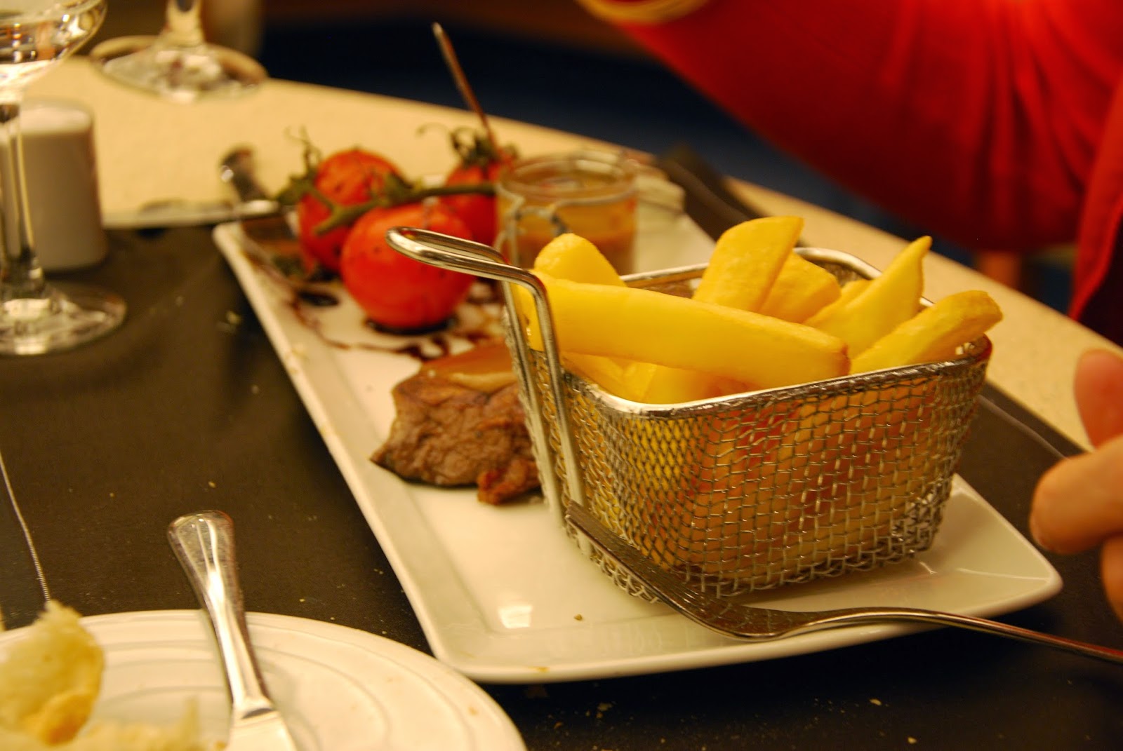 BRITTANY FERRIES: FOOD FOR THOUGHT on board "CAP FINISTERE"