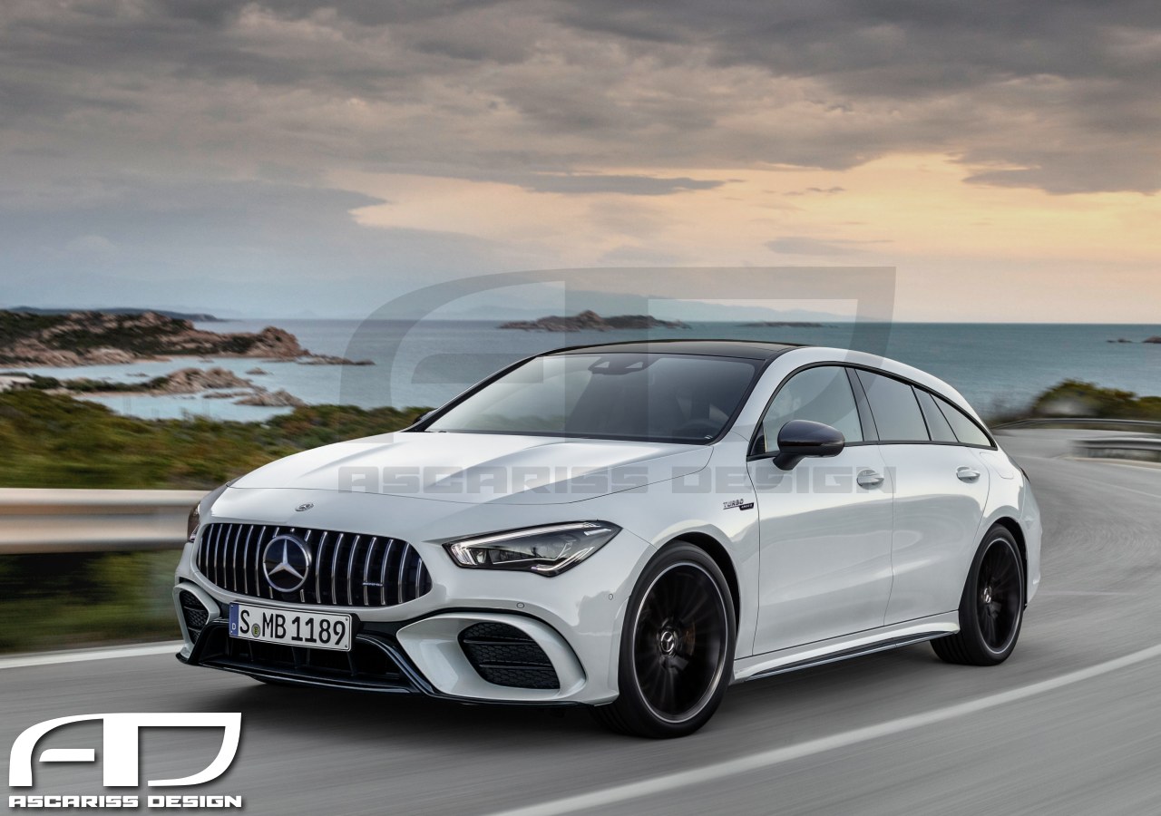 Ascariss Design: Mercedes-Benz CLA AMG wagon 2