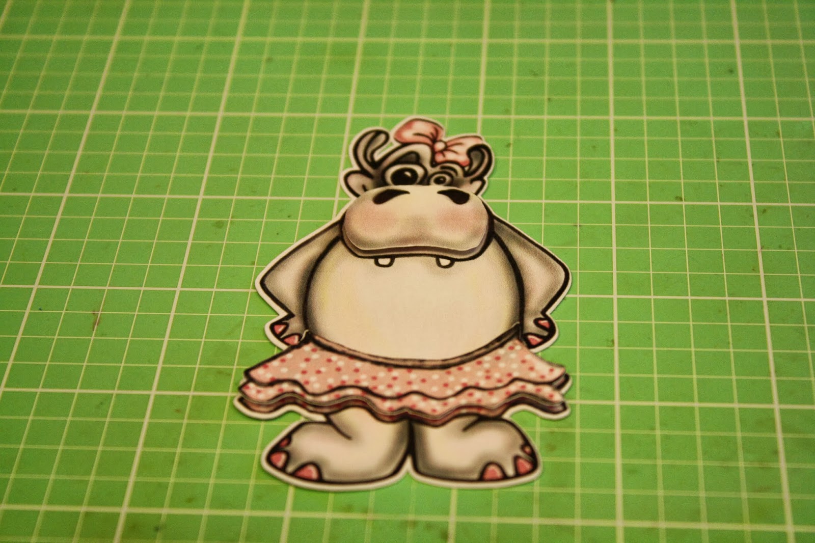 Bits of Paper: Print and Cut Hippo!