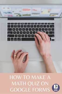 How to Make a Math Quiz in Google Forms [Hoff Math]