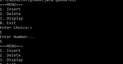 Queue in java with the help of Interface. - Engineersiq