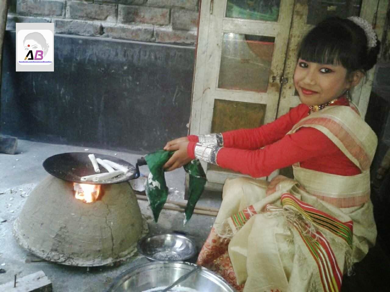 Assamese Beauties: Beautiful Assamese Kids In Traditional Dress