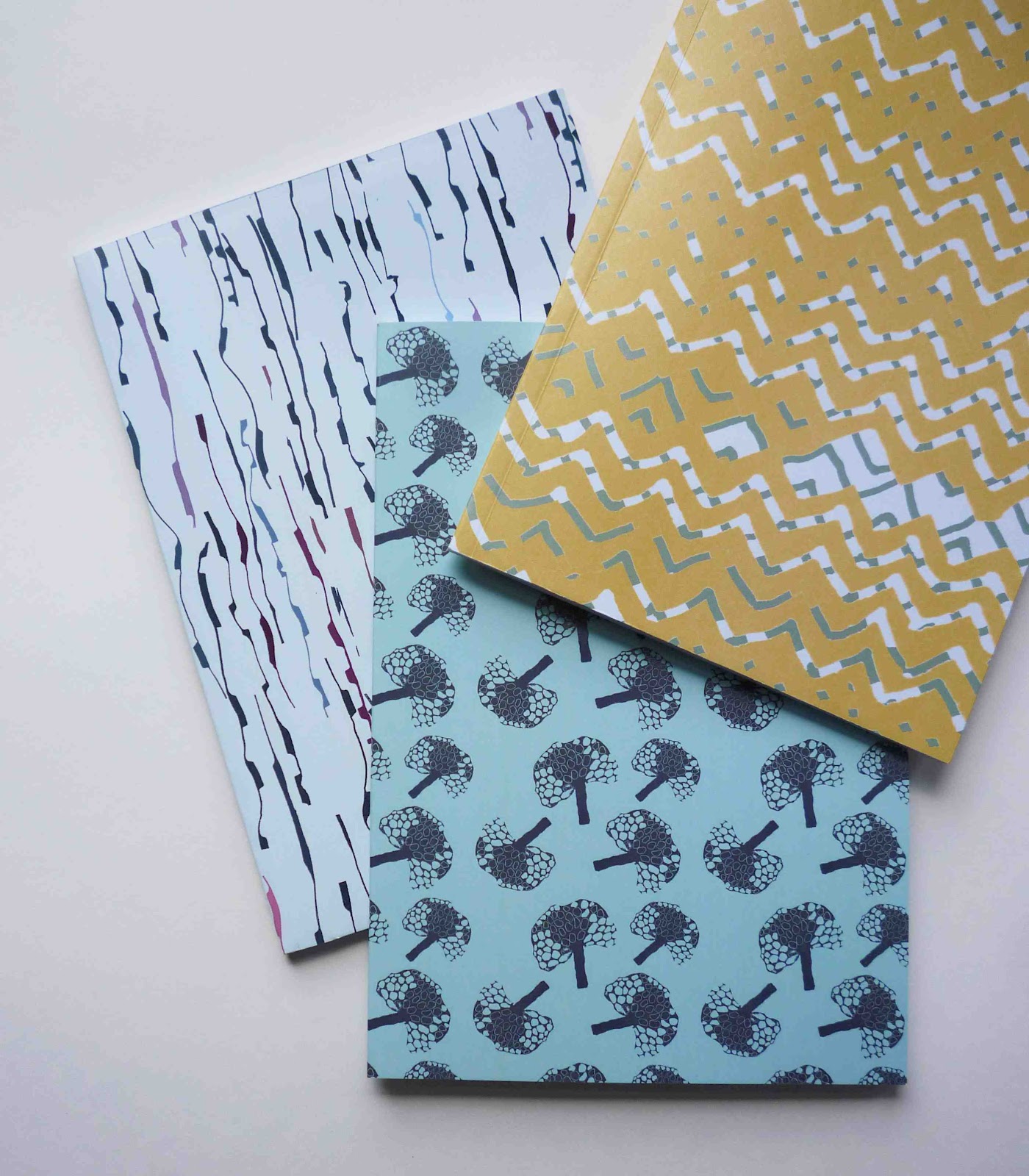 Teresa Georgallis: Print Designs // A5 Notebooks