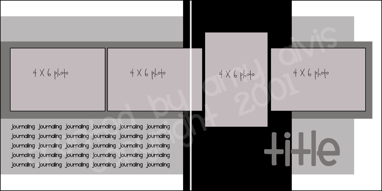 4 X 6 Photo Sketch Blog: 12 X 12 - 79