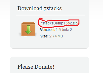 Pcomputer: 7stacks for windows