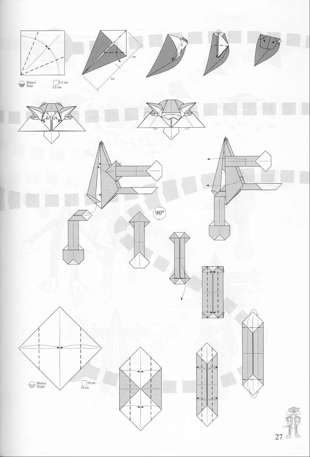 Origami Cartoon 1-Halle - Ruby Book Origami