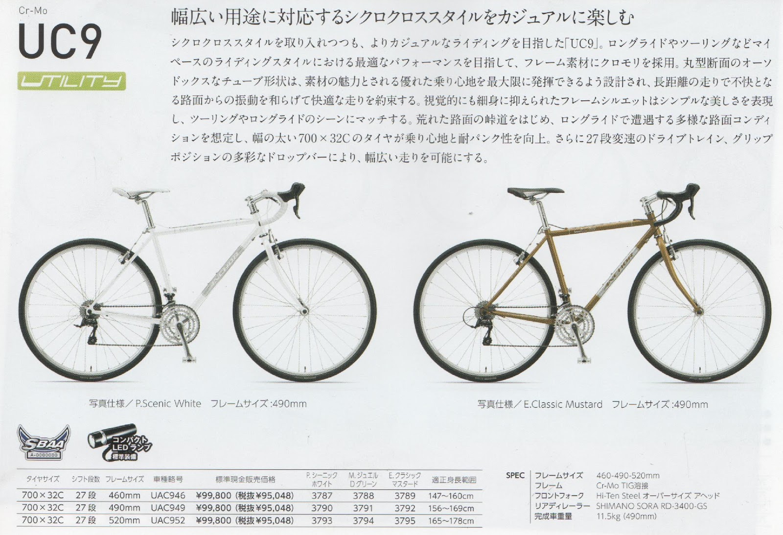 西船橋の自転車屋さんのブログ: 【新製品】【2013年】Anchor UTILITY(アンカーユーティリティ) UC9