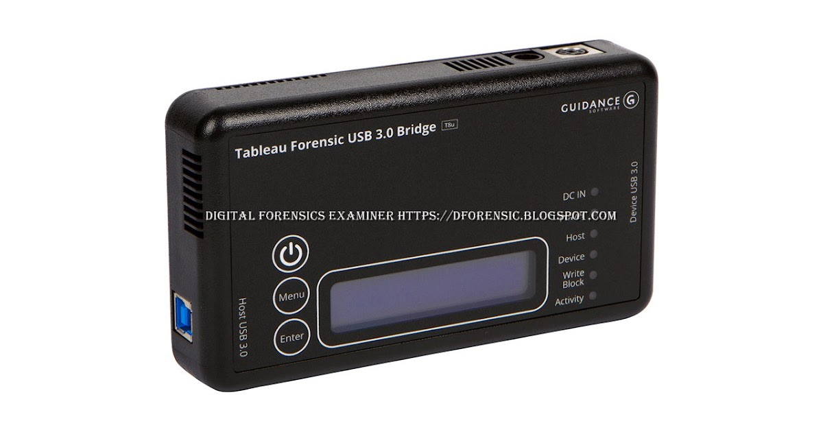 Digital Forensics Examiner: Digital Forensics:Write blocker