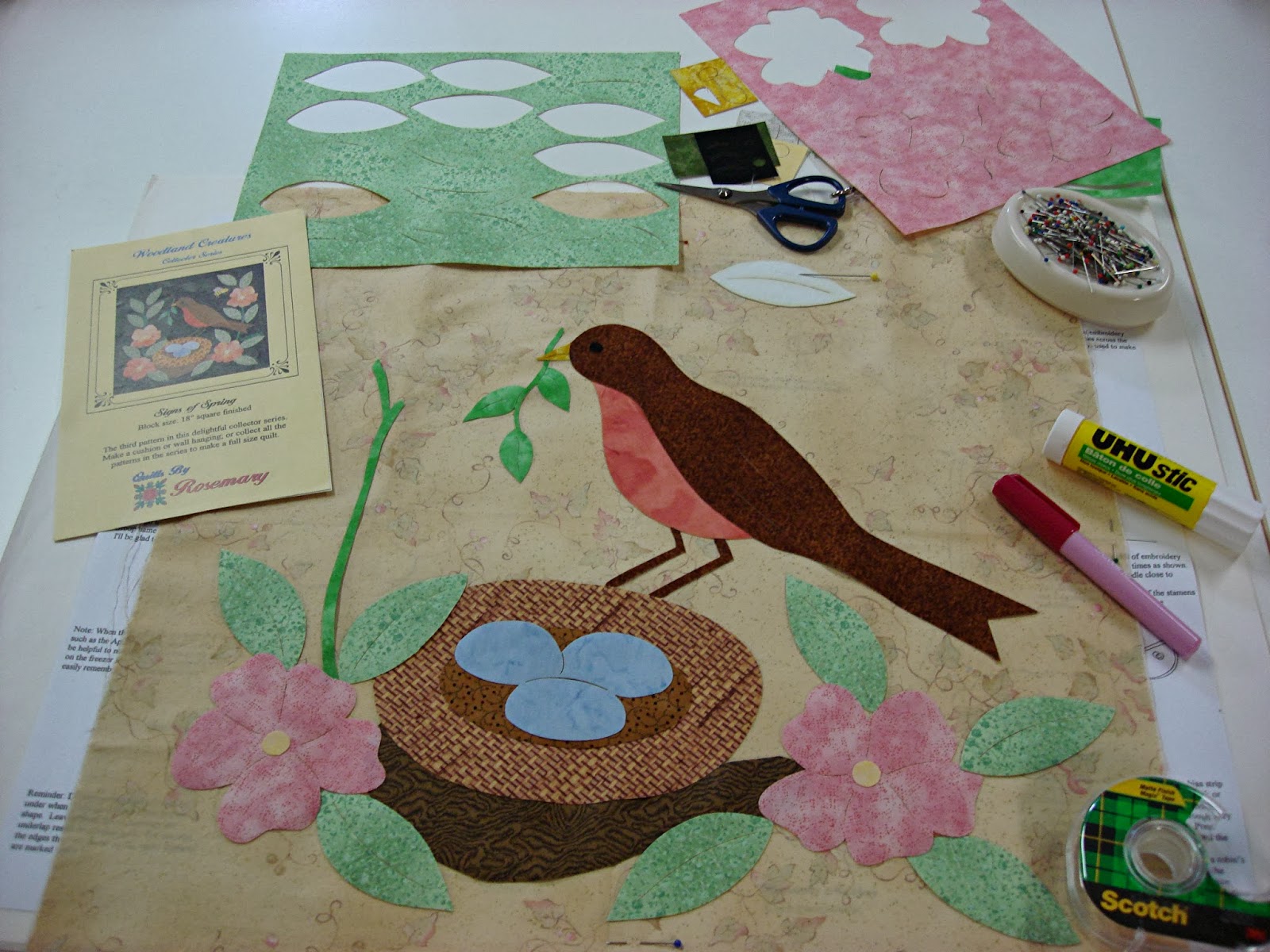 Quilts by Rosemary: Techniques for Stitching Laser Cut Blocks