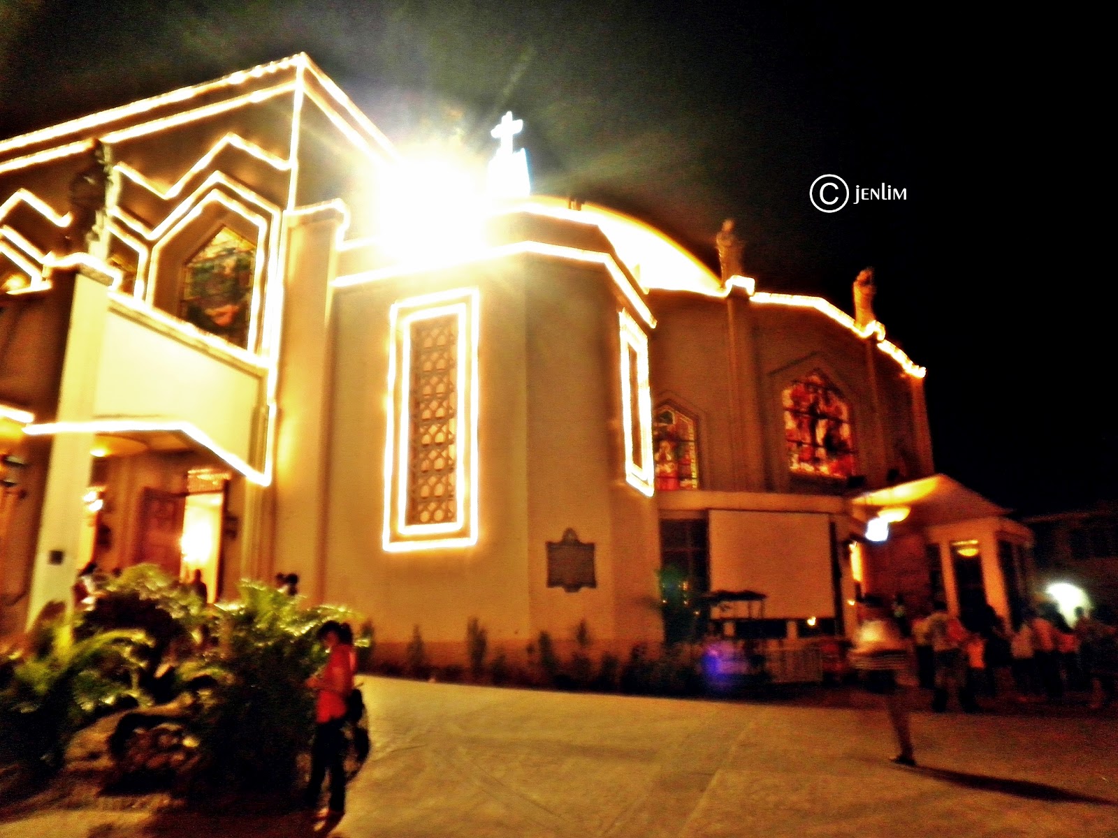 CAPTURED: ANTIPOLO CHURCH BY NIGHT