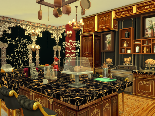 Anna Quinn Stories: Arabic Style Walls For SIMS 4