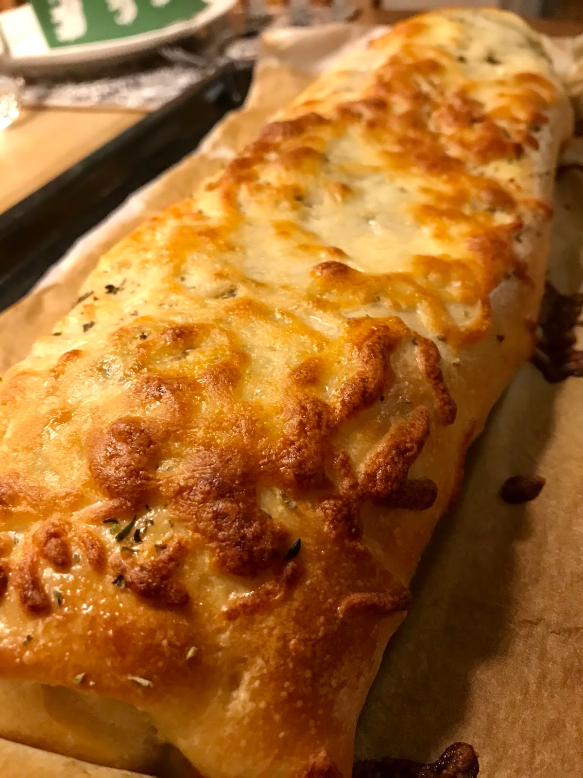 Cinas receptsamling: Pizzarulle med köttfärsfyllning