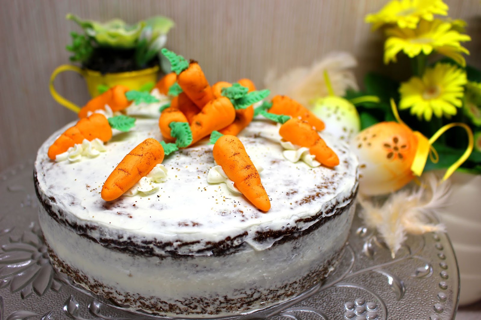 Mrkvové cupcakes / Mrkvový dort