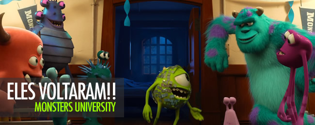 FILME MONSTROS S.A. 2 UNIVERSITY: TRAILER, ESTREIA