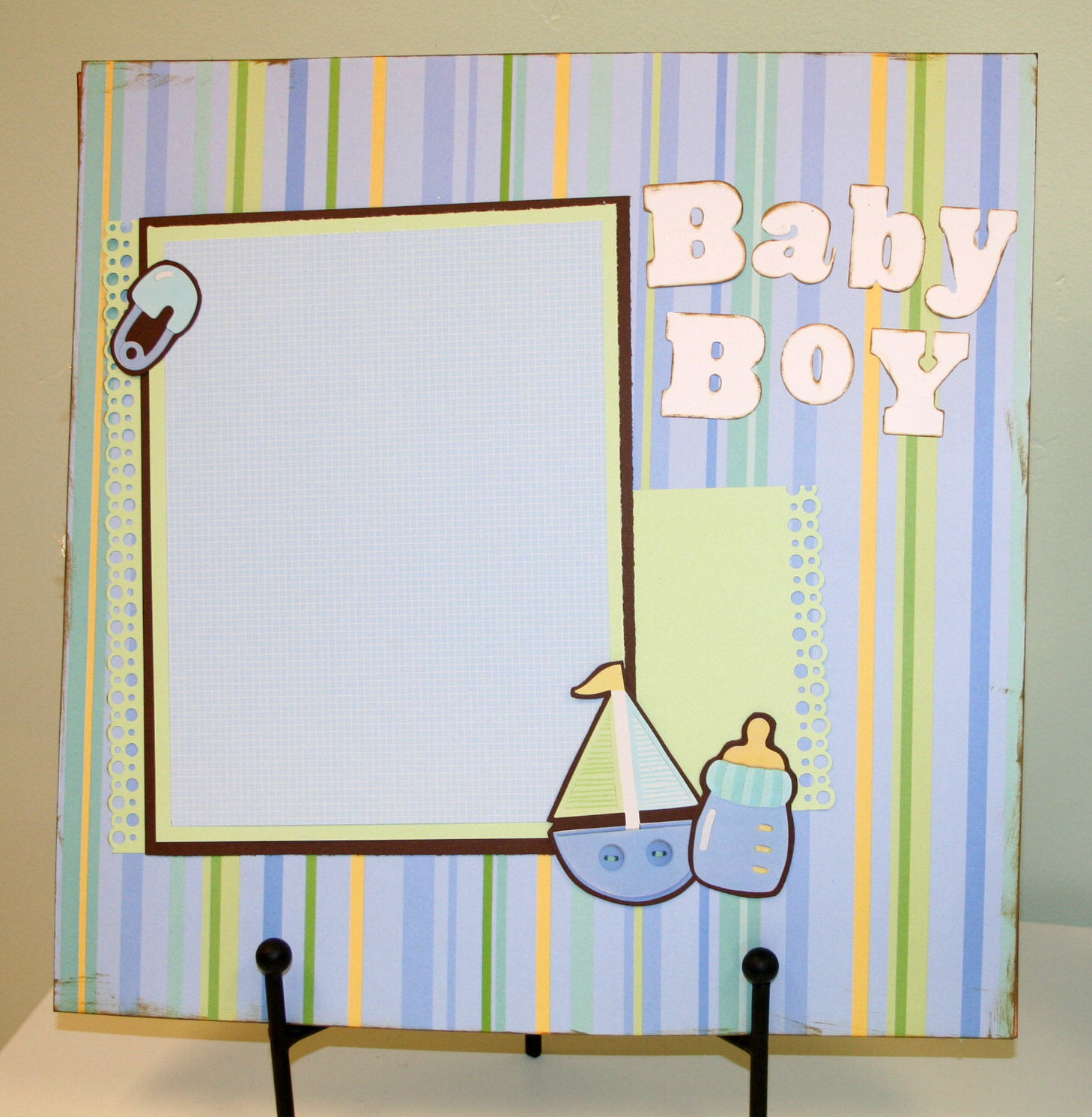 Oh My Crafts Blog: Baby Boy Doodlebug Layout