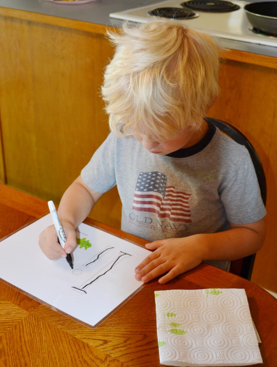 Homeschool Distractions: Tot School - Week 2