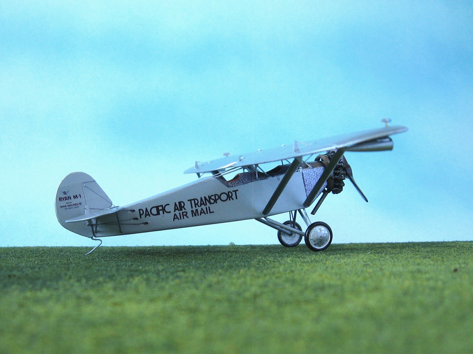 Wings of Intent: Scratchbuilt Ryan M-1 completed