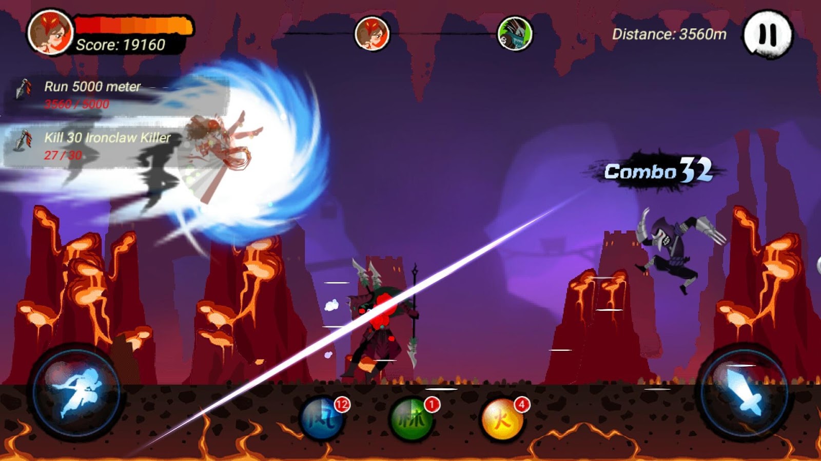 Ninja Run Kill Requirements - The Cryd's Daily