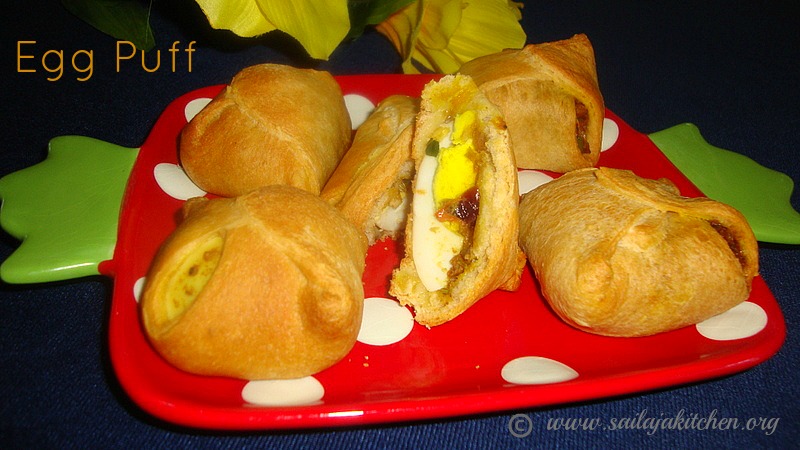 Sailaja Kitchen...A site for all food lovers!: Egg Curry Puff Recipe ...