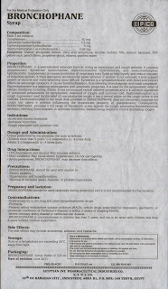 Drug Pamphlet: BRONCHOPHANE