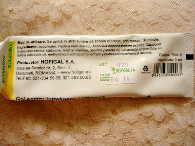 Review: Gel anticelulitic Supliform de la Hofigal