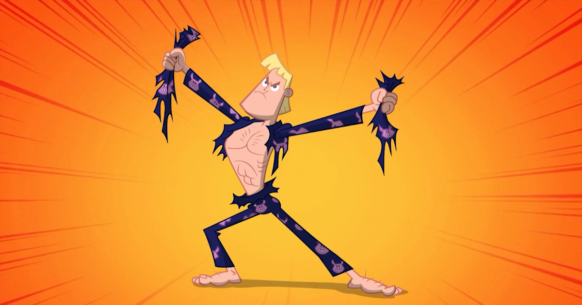 Shirtless Cartoon Males: Sir Roderick