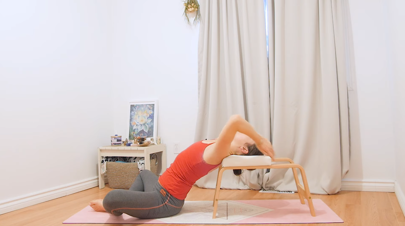 7 Yoga Poses with a FeetUp Trainer - Yoga with Kassandra Blog