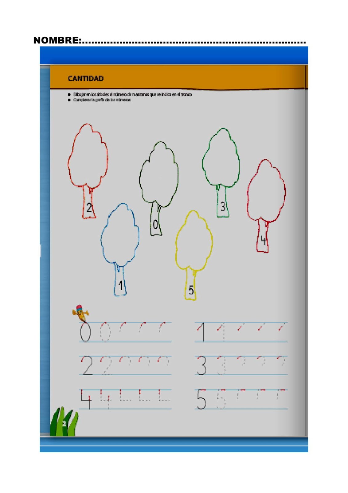 INFANTIL PUA: ACTIVIDADAD MATEMÁTICAS