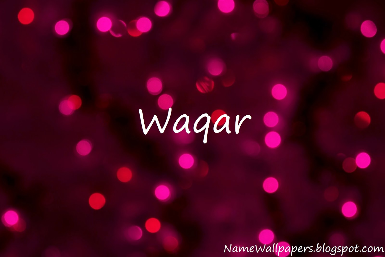 Waqar Name Wallpapers Waqar ~ Name Wallpaper Urdu Name Meaning Name ...