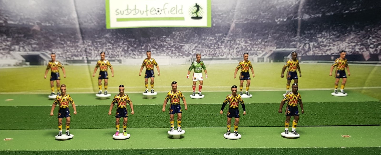 Subbuteo Field: Arsenal away 1991-93